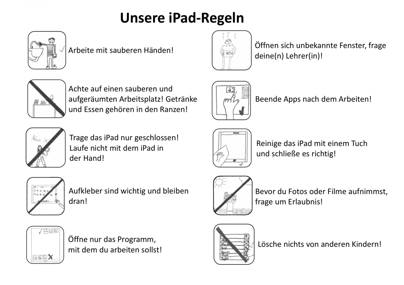 Projektwoche "iPads" – Ausonius Grundschule